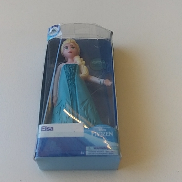 Disney | Toys | Miniature Disney Frozen Elsa Doll Figurine | Poshmark